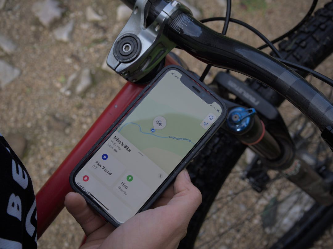 BikeTag - stealthy bicycle tracking with hidden Apple AirTag